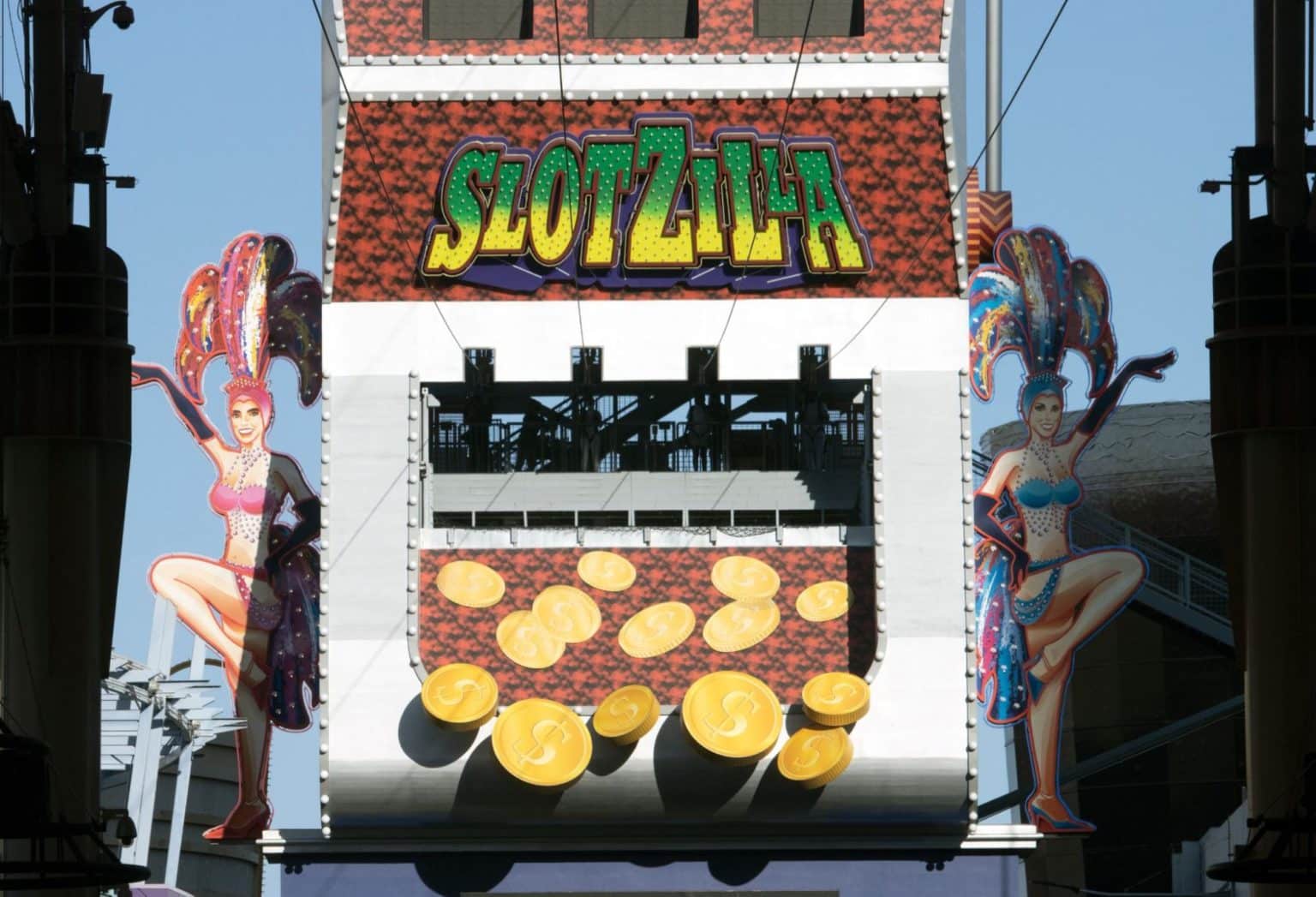 Official Site of the SlotZilla Zip Line in Downtown Las Vegas