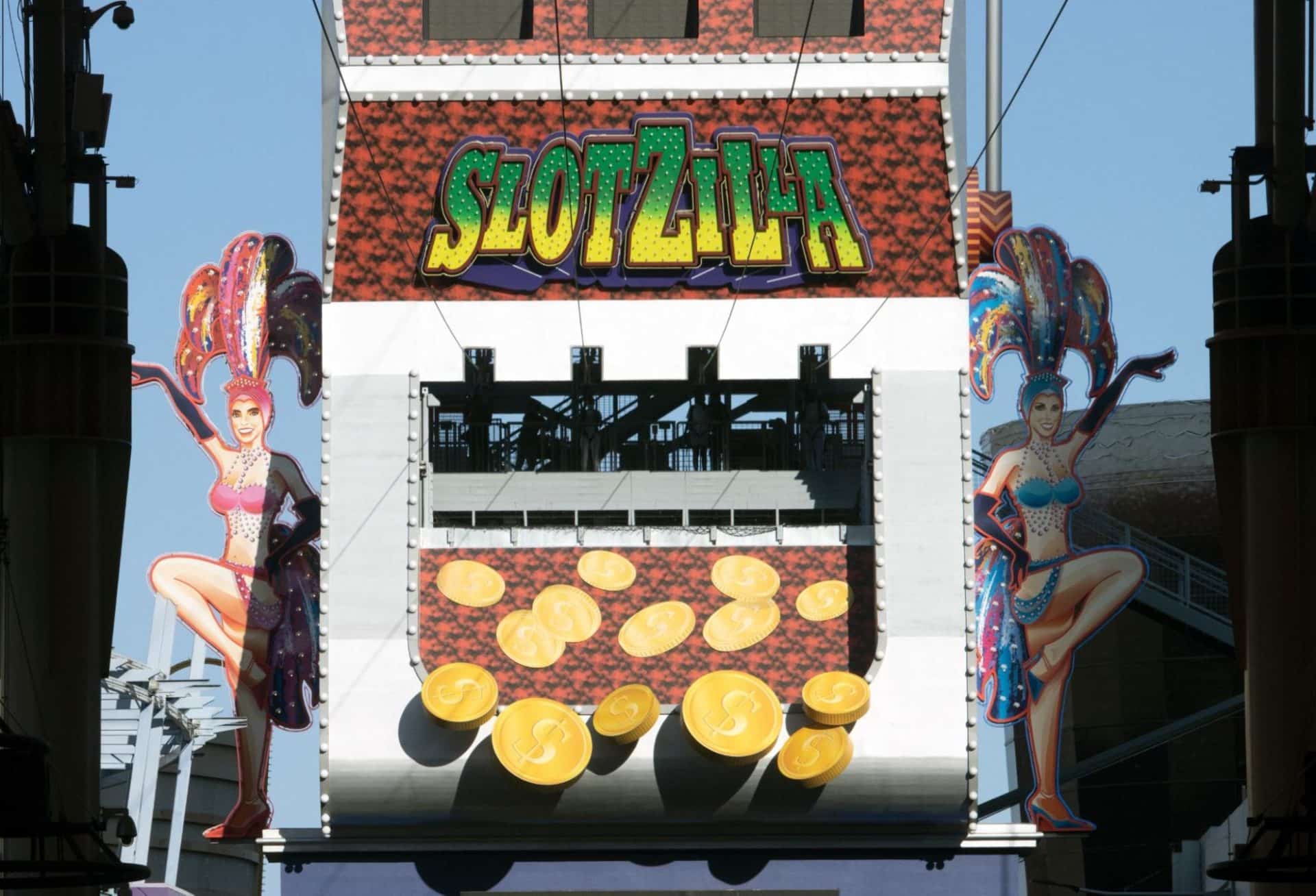 Official Site of the SlotZilla Zip Line in Downtown Las Vegas